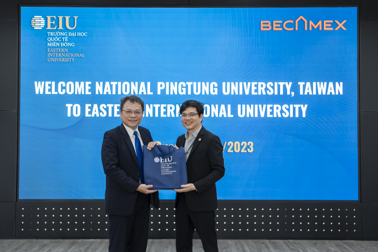 EIU đón đoàn đại biểu từ Đại học Quốc gia Pingtung, Đài Loan - EIU