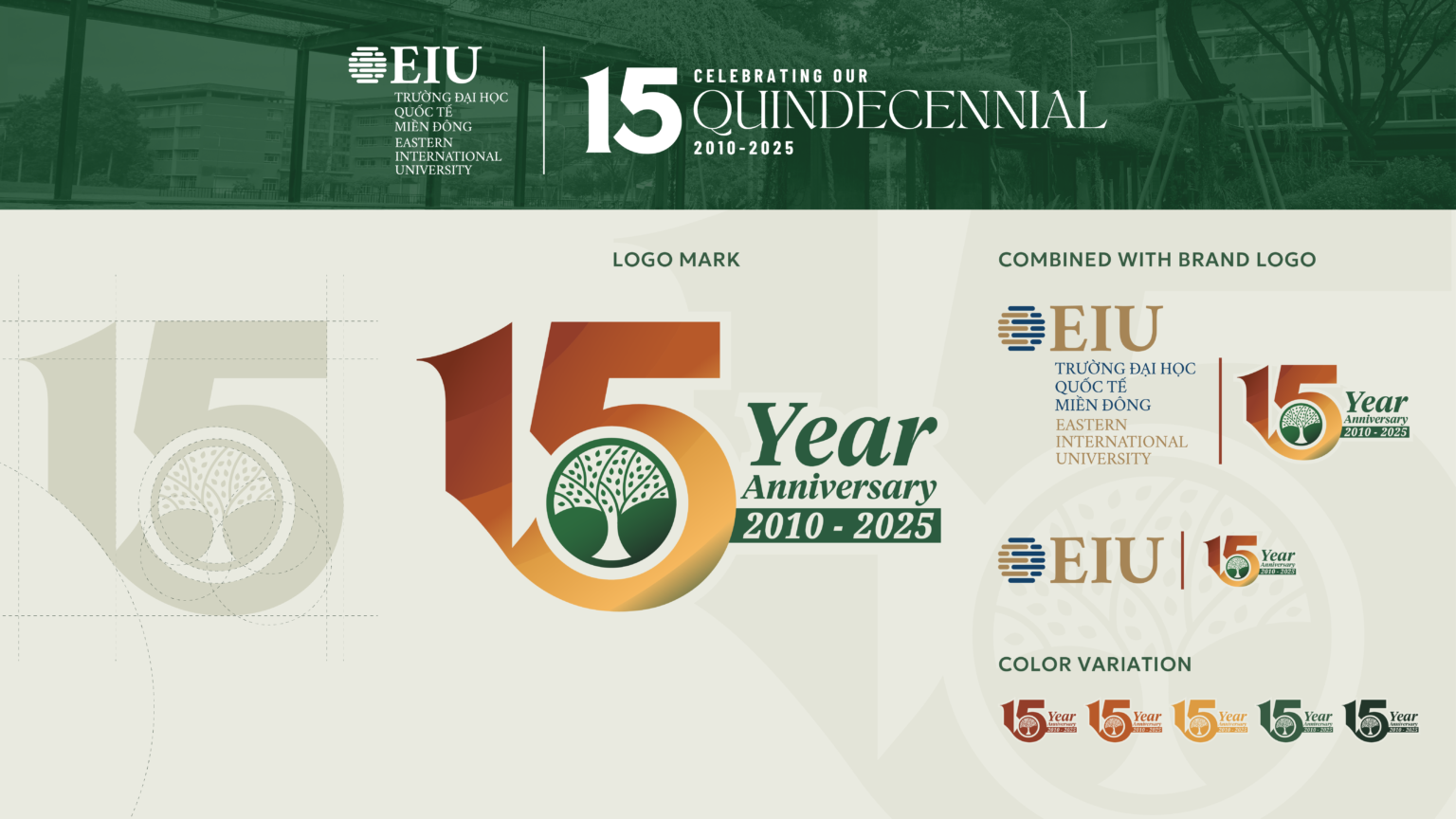 Introduction to the 15th Anniversary Logo of Eastern International ...