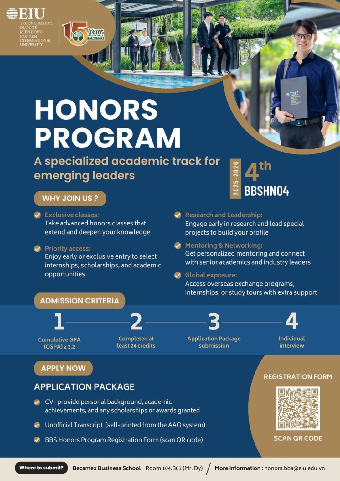 BBS Honors Program: Stand Out, Break Through, and Become the Best ...