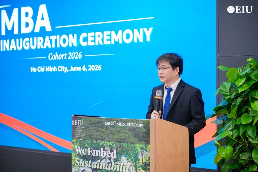 Lễ khai giảng chương trình MBA EIU 2026